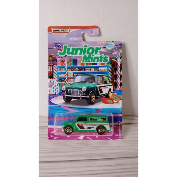 MATCHBOX | Toys | Matchbox Austin Mini Van Junior Mints Diecast 64 New ...